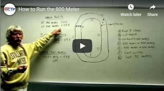 Race Plan for the 800 Meters - Track and Field Toolbox