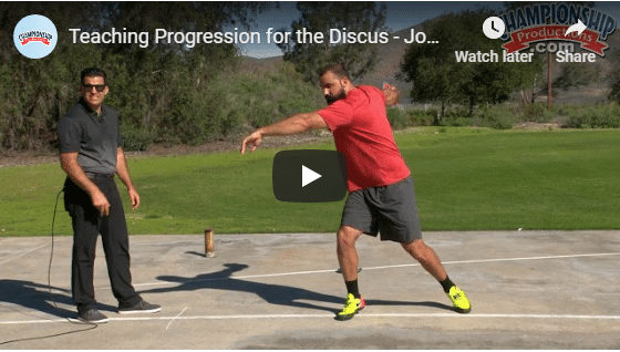 Discus Drill: Stand Throw with Double Pivot - Track and Field Toolbox