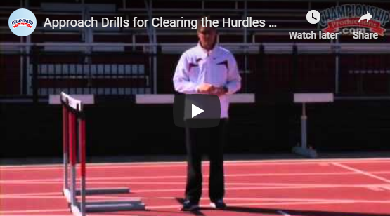 Hurdles: Approach Drill - Track and Field Toolbox