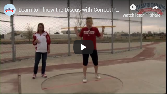 Discus Throw: Posture and Alignment Drill - Track and Field Toolbox