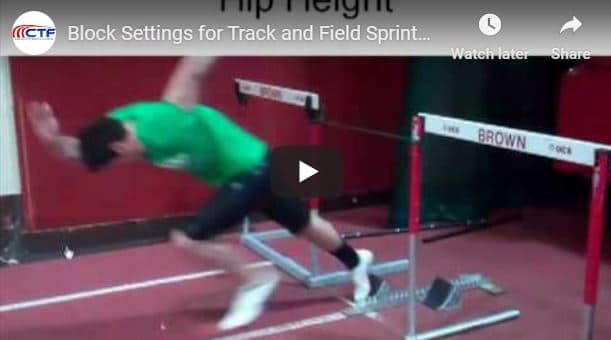 Block Clearance - Track and Field Toolbox